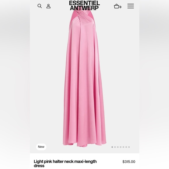 Essentiel Antwerp | Dresses | Essential Antwerp Finch Halterneck Dress ...